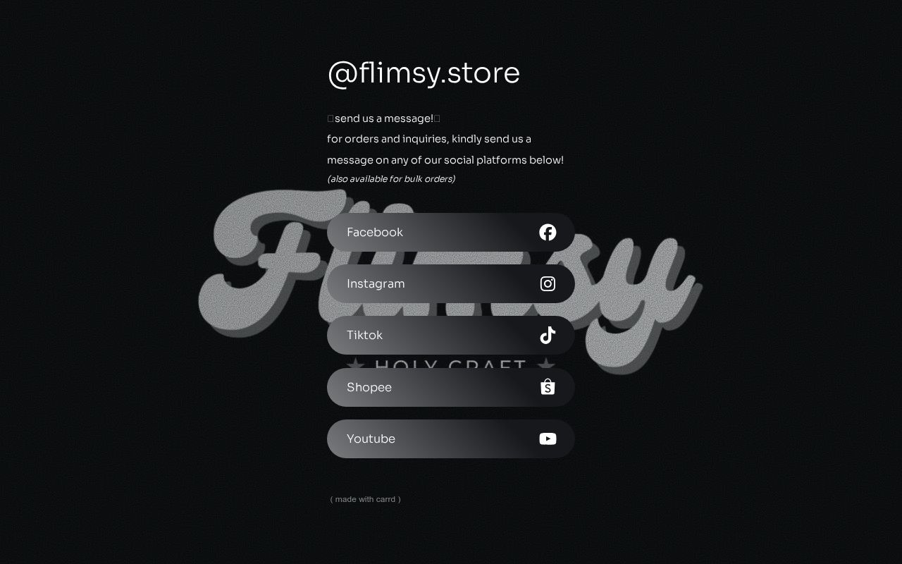 Flimsy 2020 | Open for Commissions